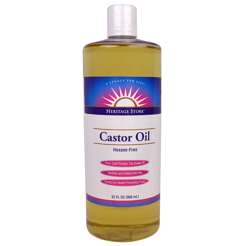 I tried castor oil compress. - Peace Wings Apparel
